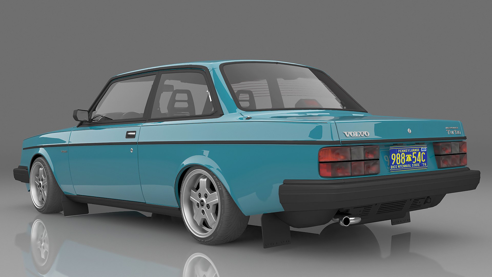 1983 Volvo 242 Turbo Evolution Model - TurboSquid 2304303