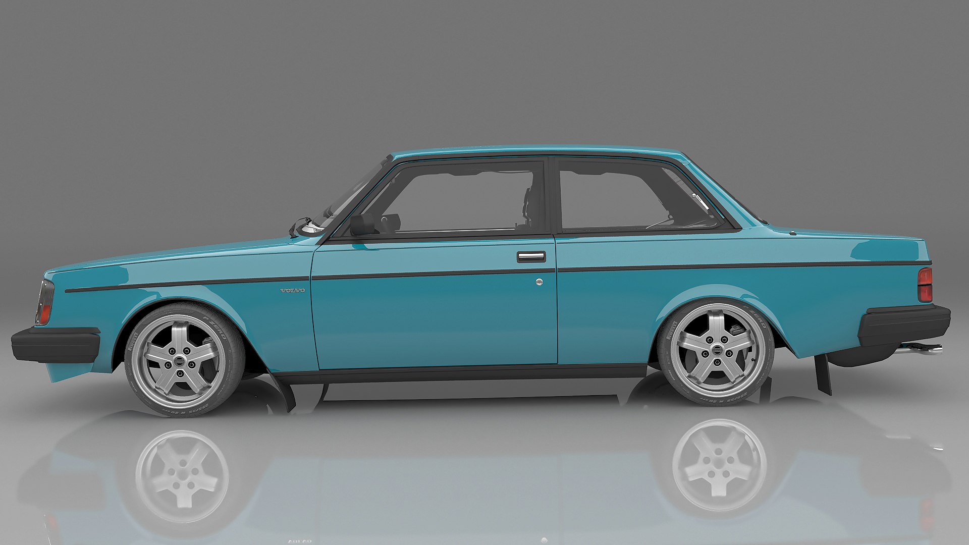 1983 Volvo 242 Turbo Evolution Model - TurboSquid 2304303