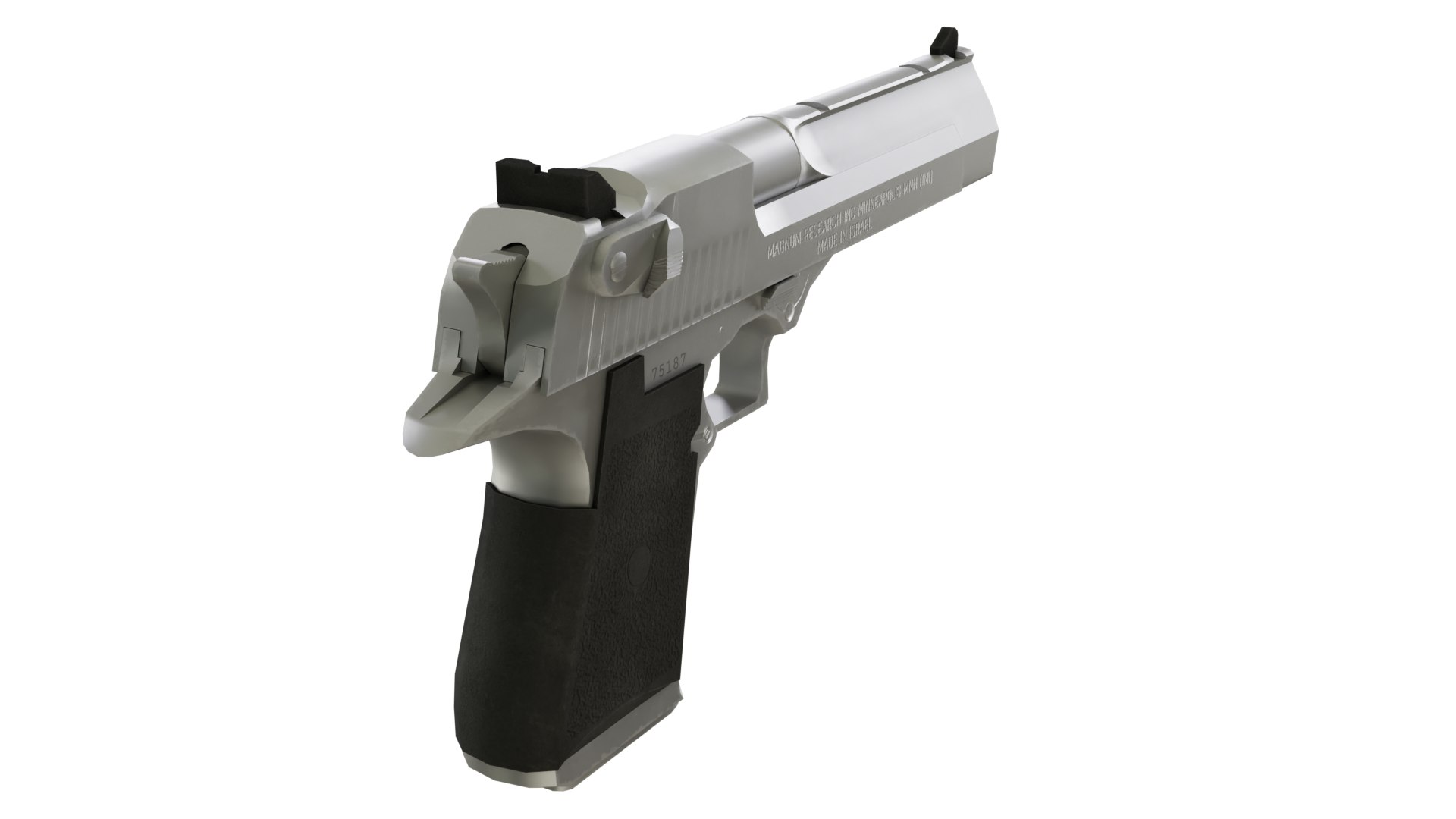 3D Desert Eagle Mark VII 50AE Game Ready - TurboSquid 1932981