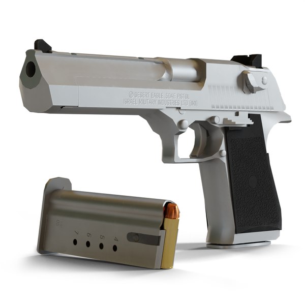 3D Desert Eagle Mark VII 50AE Game Ready - TurboSquid 1932981