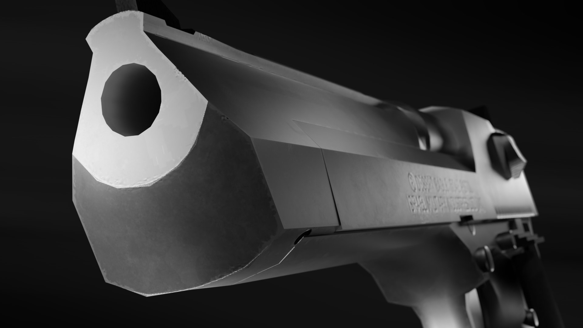 3D Desert Eagle Mark VII 50AE Game Ready - TurboSquid 1932981