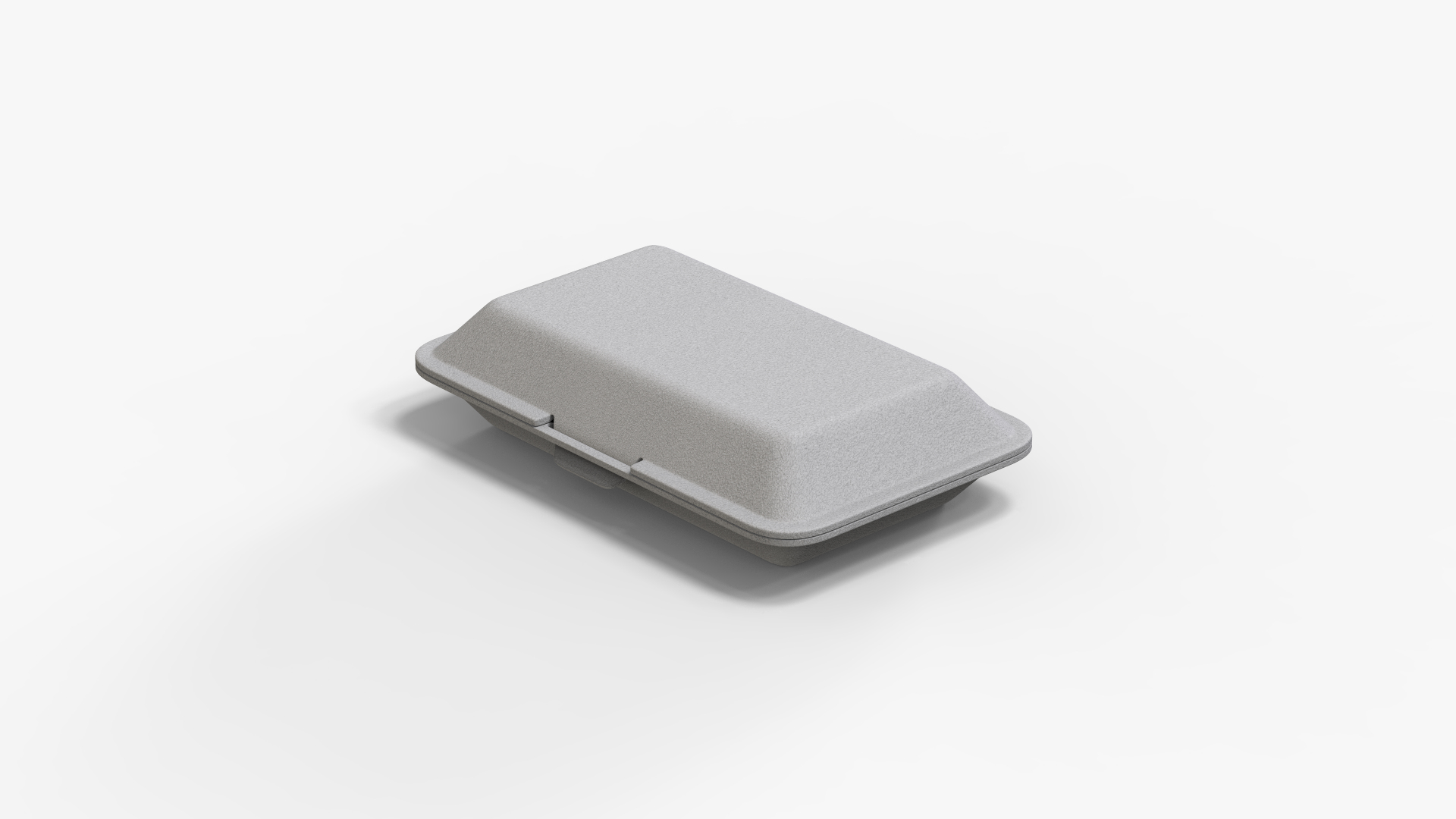 3D Model Take Away Food Styrofoam Box - TurboSquid 2327062