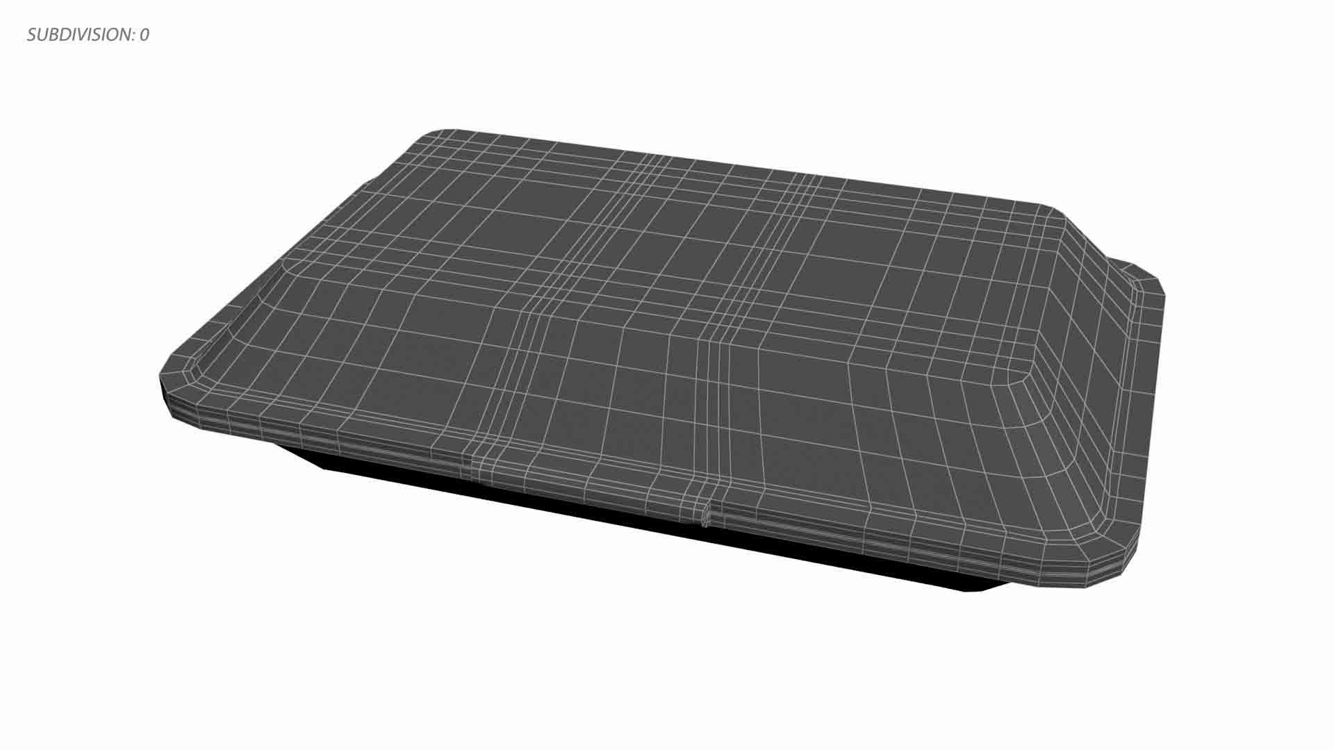 3D Model Take Away Food Styrofoam Box - TurboSquid 2327062