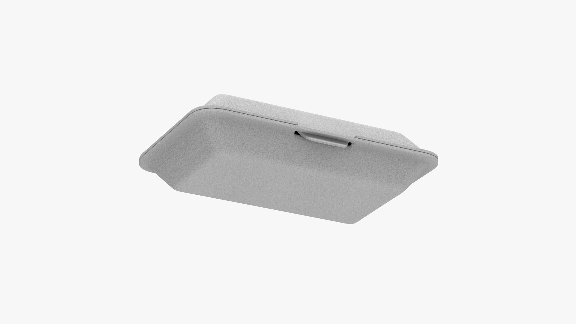 3D Model Take Away Food Styrofoam Box - TurboSquid 2327062