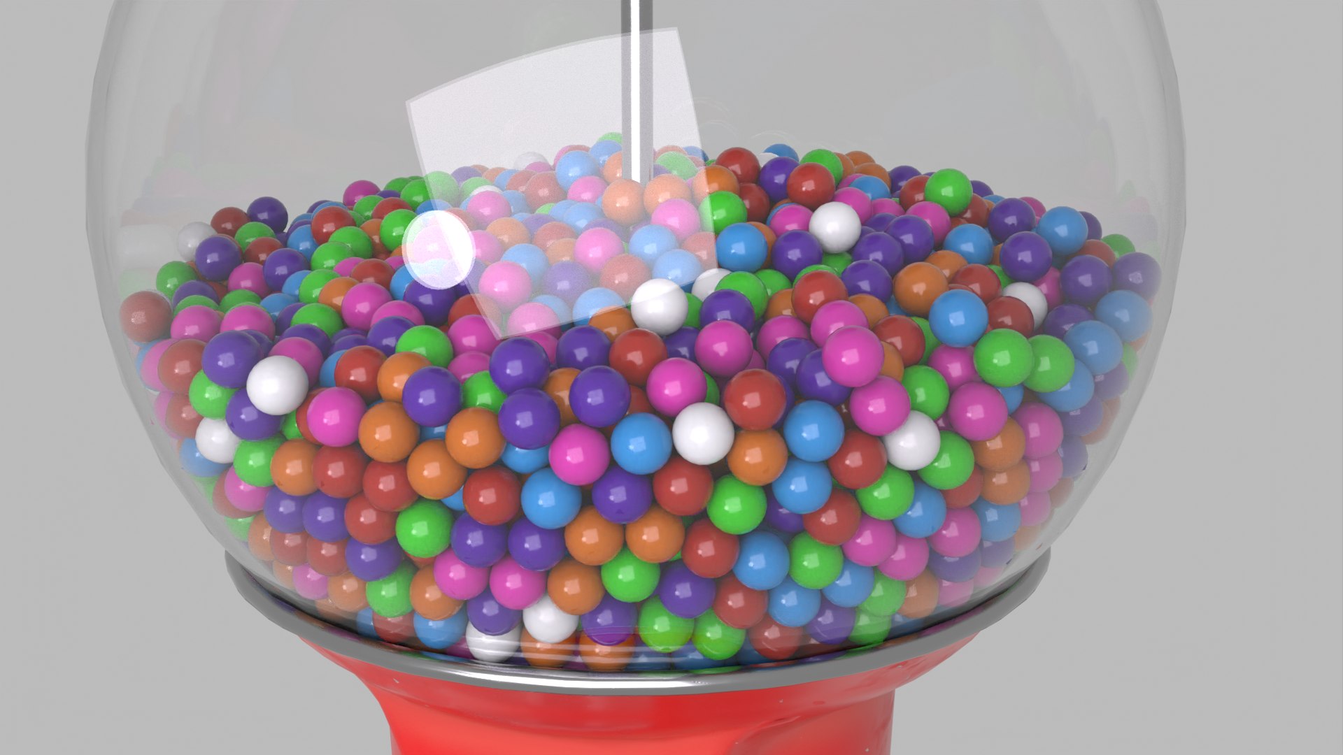 Spiral Gumball Vending Machine 3D - TurboSquid 2293776