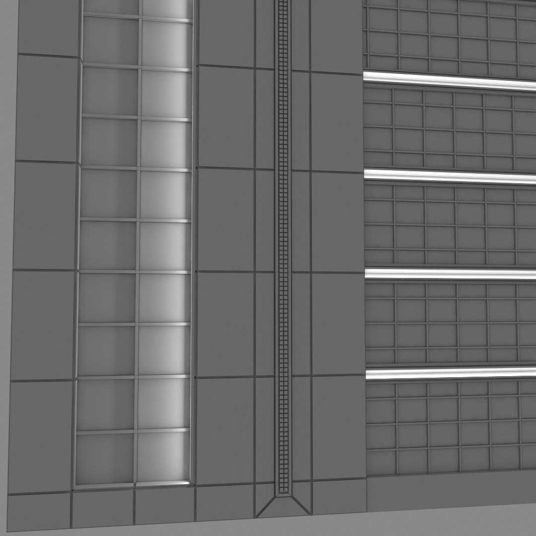 Modelled Skyscraper Sliding Led Light Model - TurboSquid 1519976