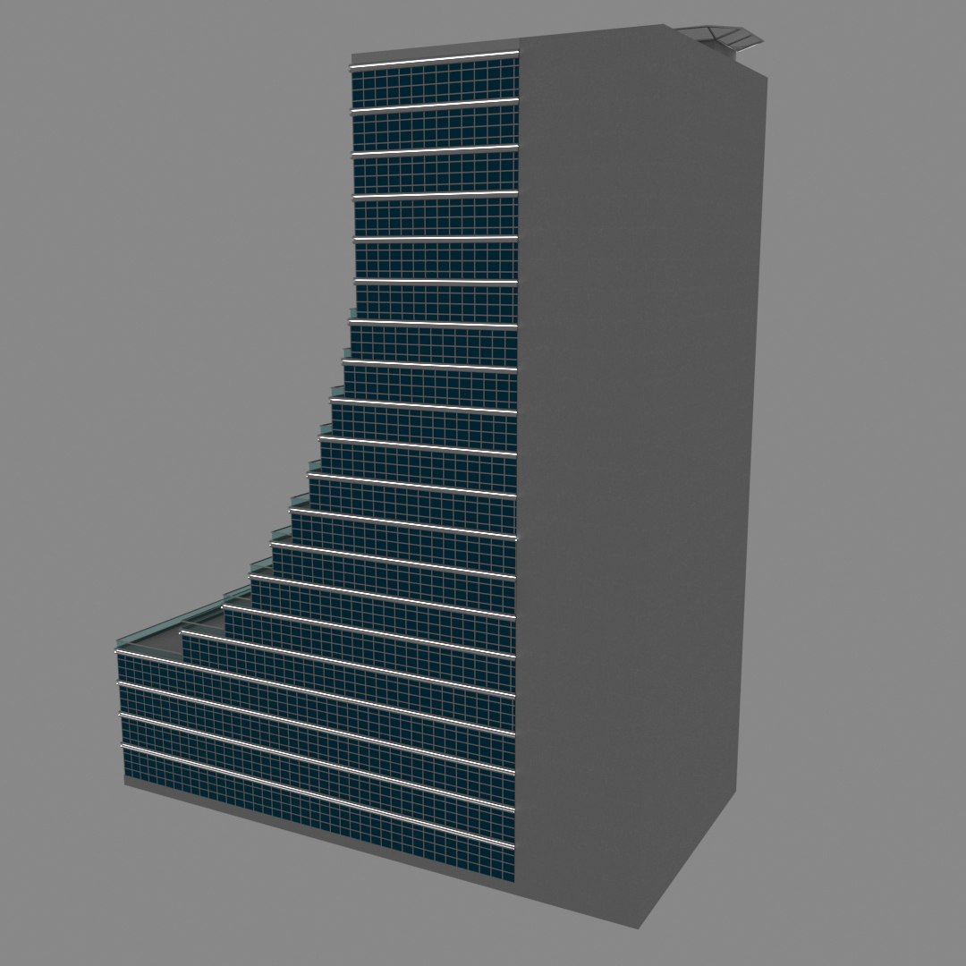 Modelled Skyscraper Sliding Led Light Model - TurboSquid 1519976