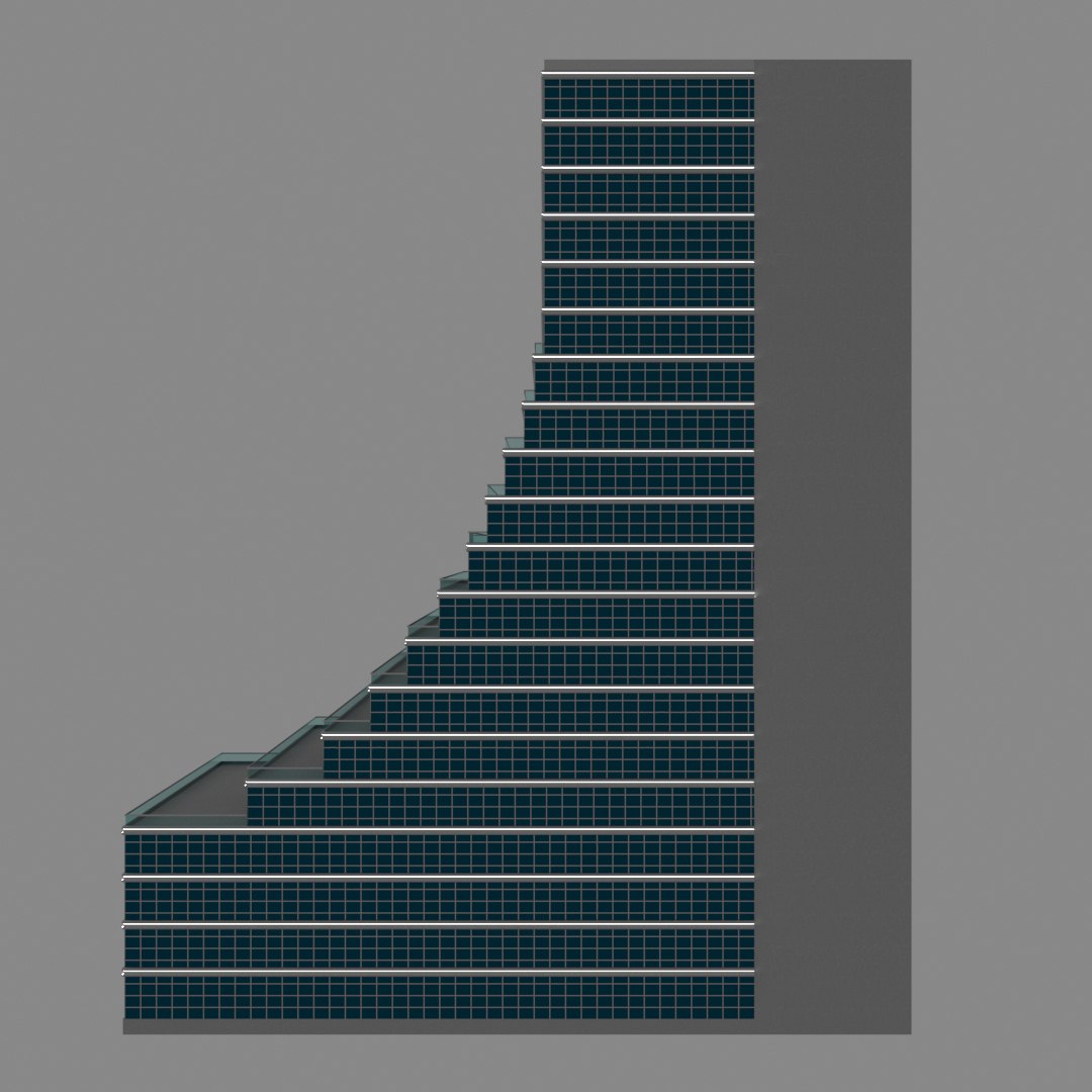 Modelled Skyscraper Sliding Led Light Model - TurboSquid 1519976