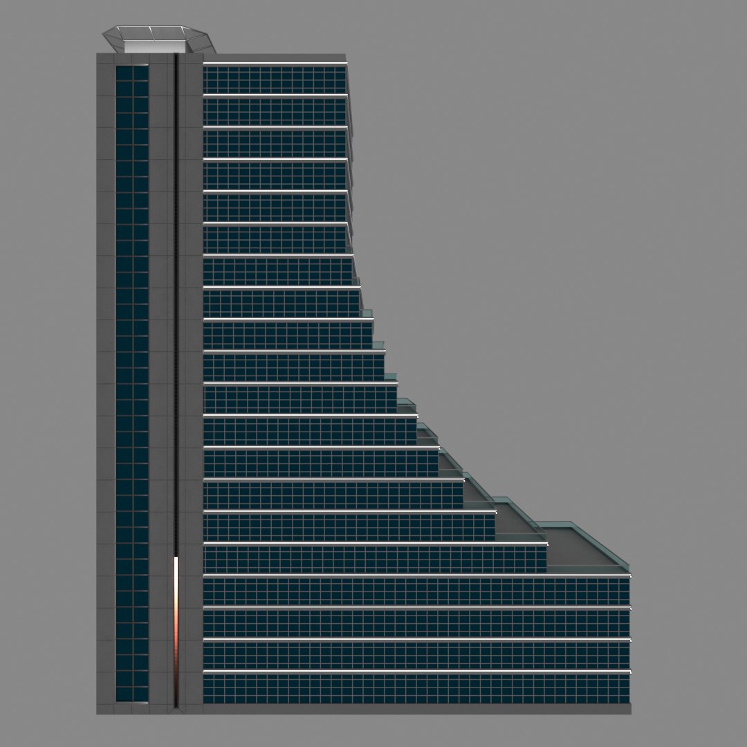 Modelled Skyscraper Sliding Led Light Model - TurboSquid 1519976