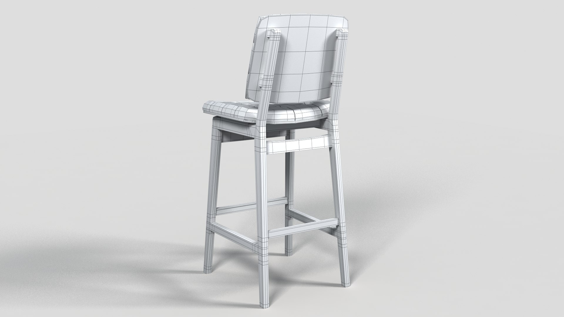 3D Bar Stool Model - TurboSquid 1506241