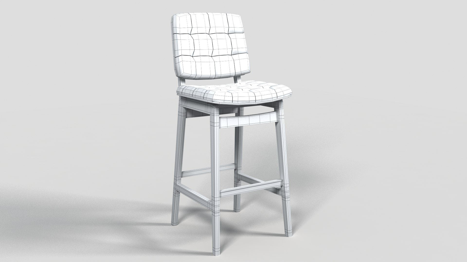 3D Bar Stool Model - TurboSquid 1506241