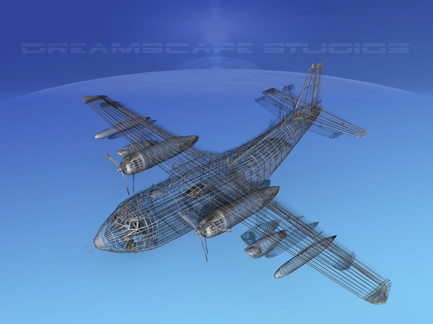 3D Aircraft Fairchild C-123 Provider Model - TurboSquid 1307985