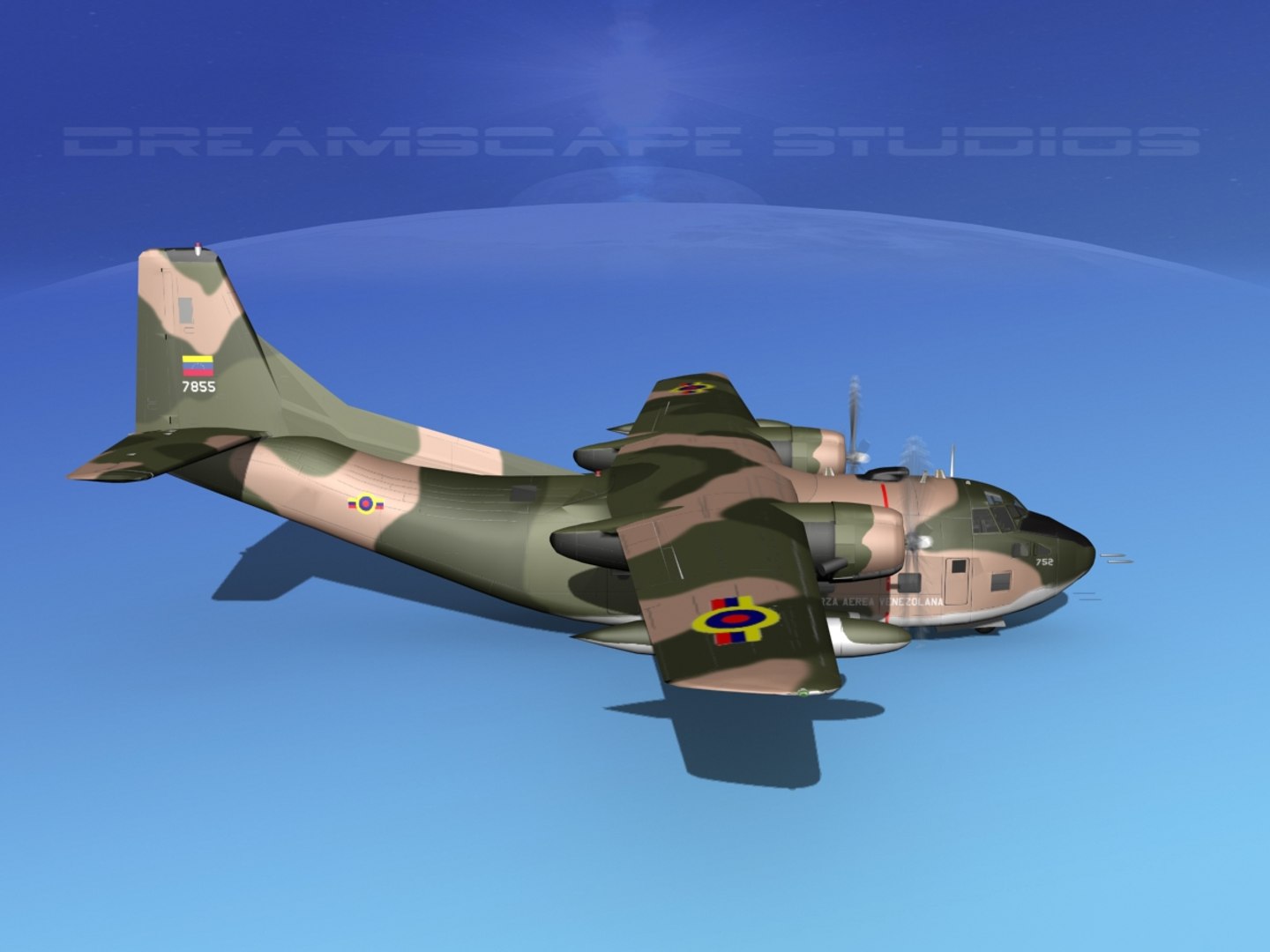 3D Aircraft Fairchild C-123 Provider Model - TurboSquid 1307985