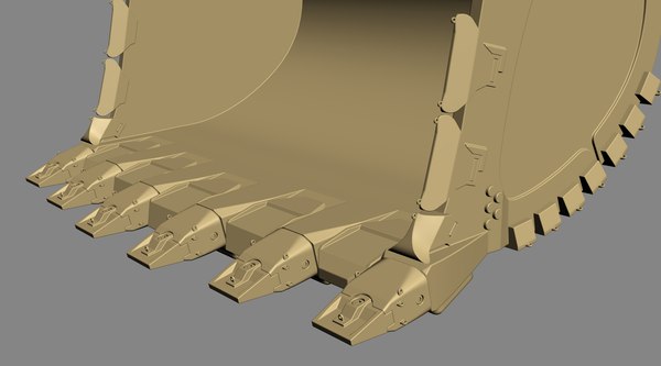 modelo 3d Mining Excavator Backhoe Generic - TurboSquid 2047759