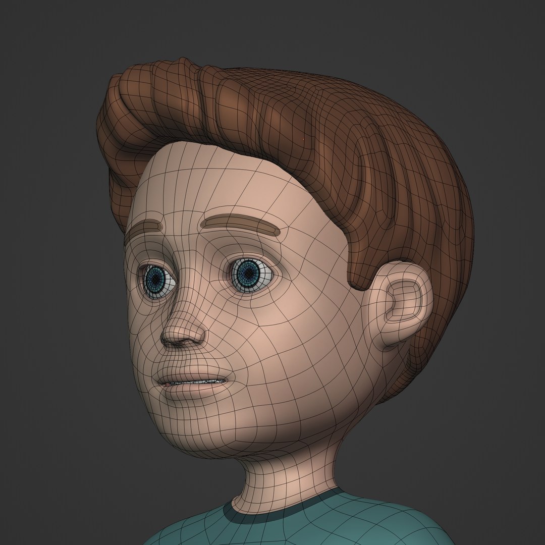 3D Man Cartoon Model - TurboSquid 1405963