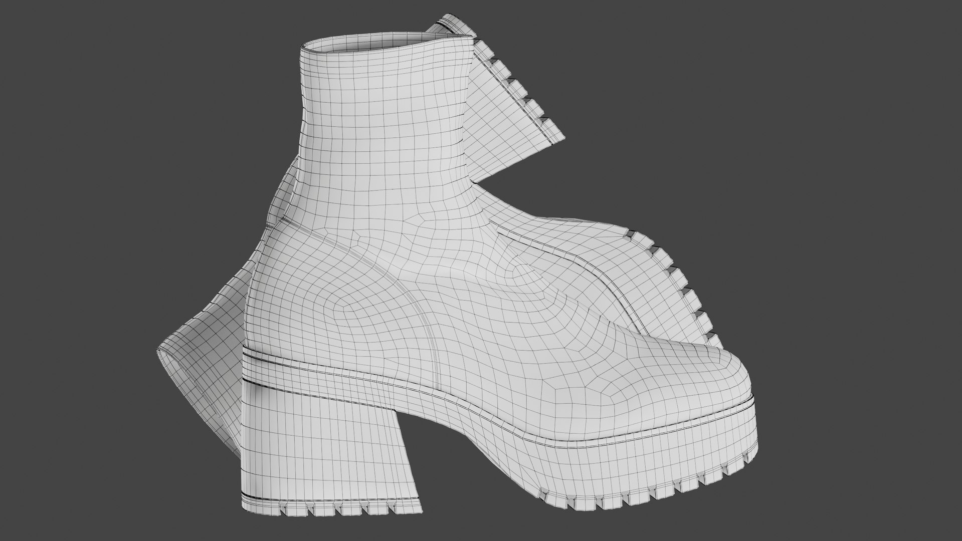 3D Realistic Women S Boots Model - TurboSquid 1701077