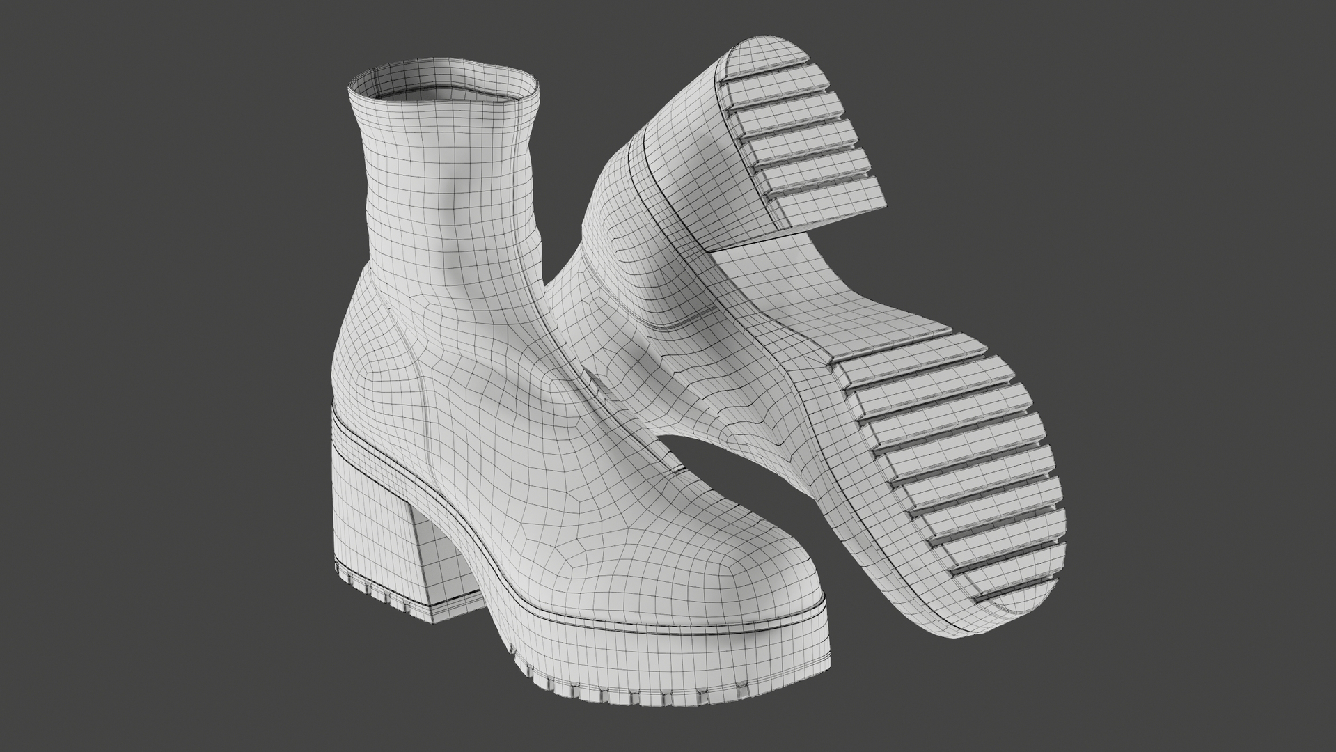 modèle 3D de Bottes pour femmes 7 - TurboSquid 1701077