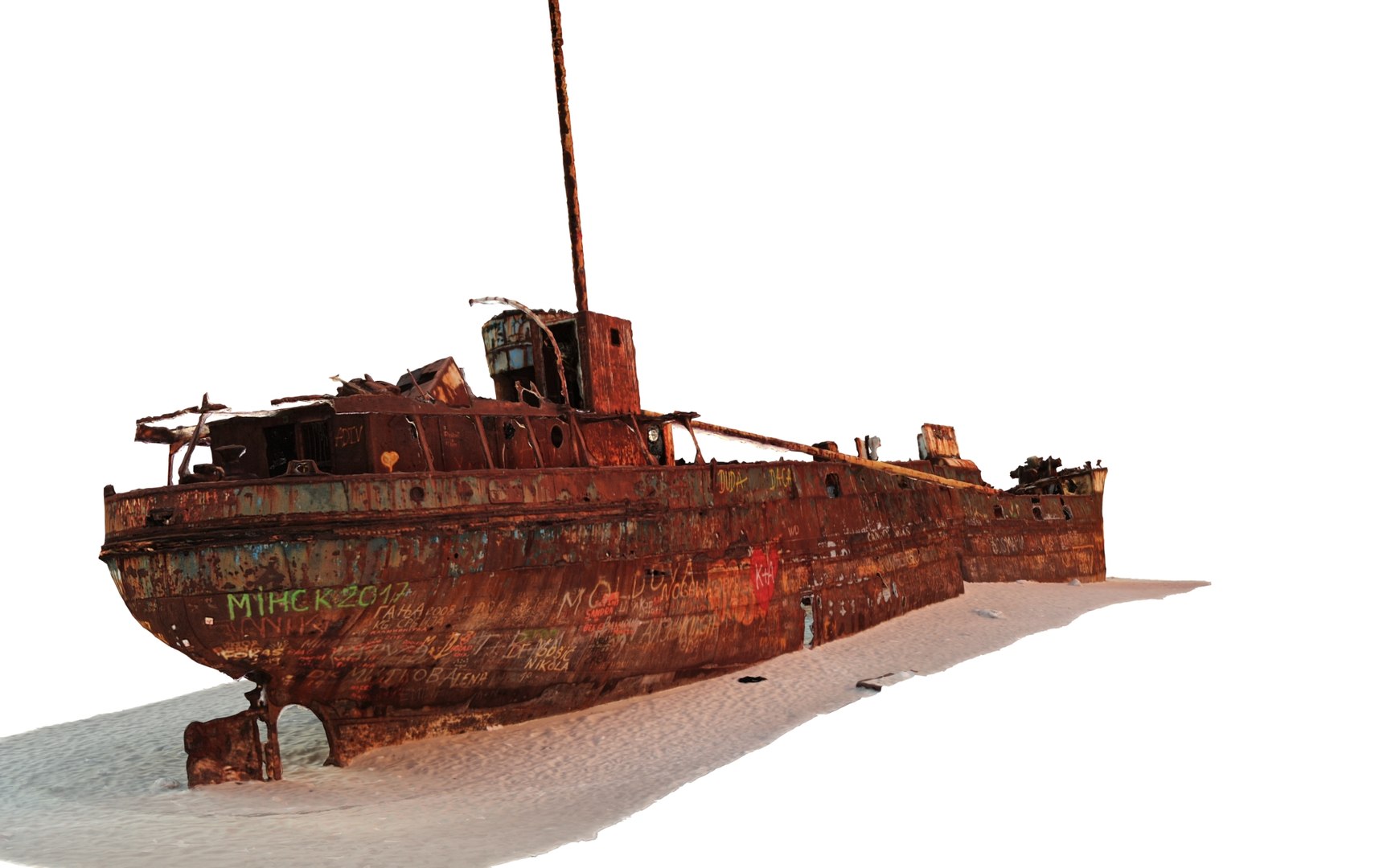 Shipwreck Scan 16k 3D - TurboSquid 1605935