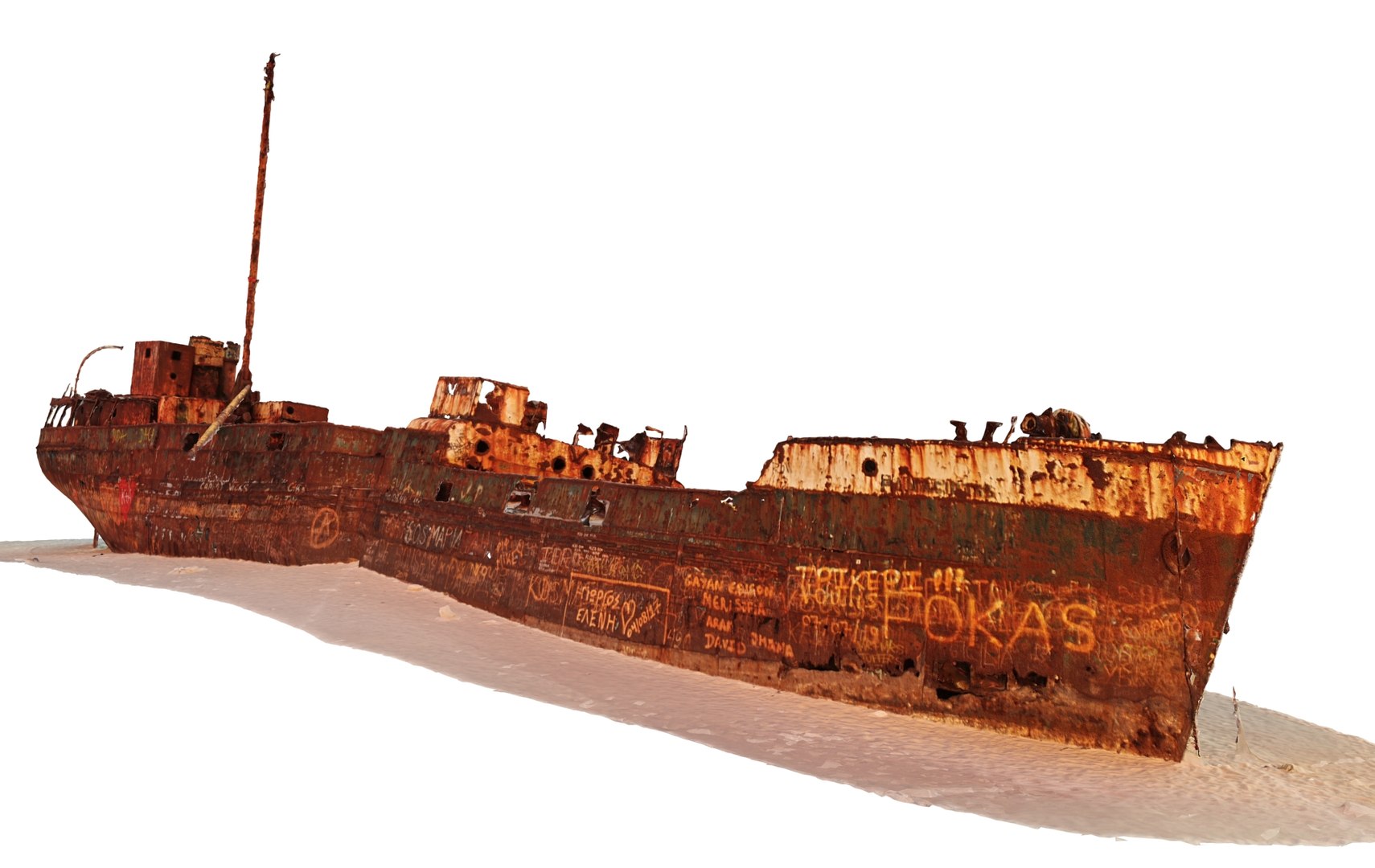 Shipwreck Scan 16k 3D - TurboSquid 1605935