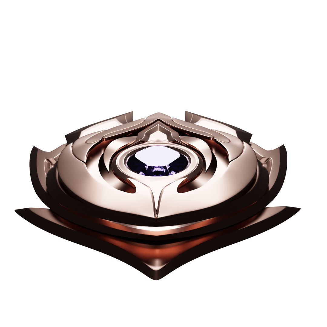3D Model League Of Legends LOL Copper Badge Rank - TurboSquid 1903860