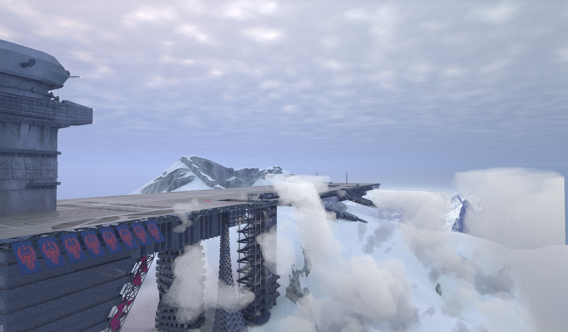 Antarctic base 3D model - TurboSquid 1235014