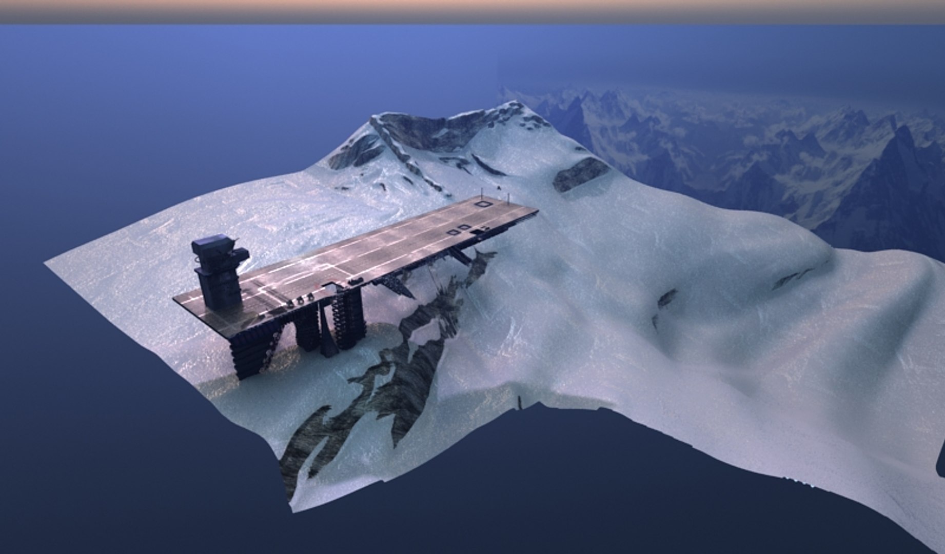 Antarctic Base 3D Model - TurboSquid 1235014