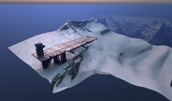 Antarctic base 3D model - TurboSquid 1235014