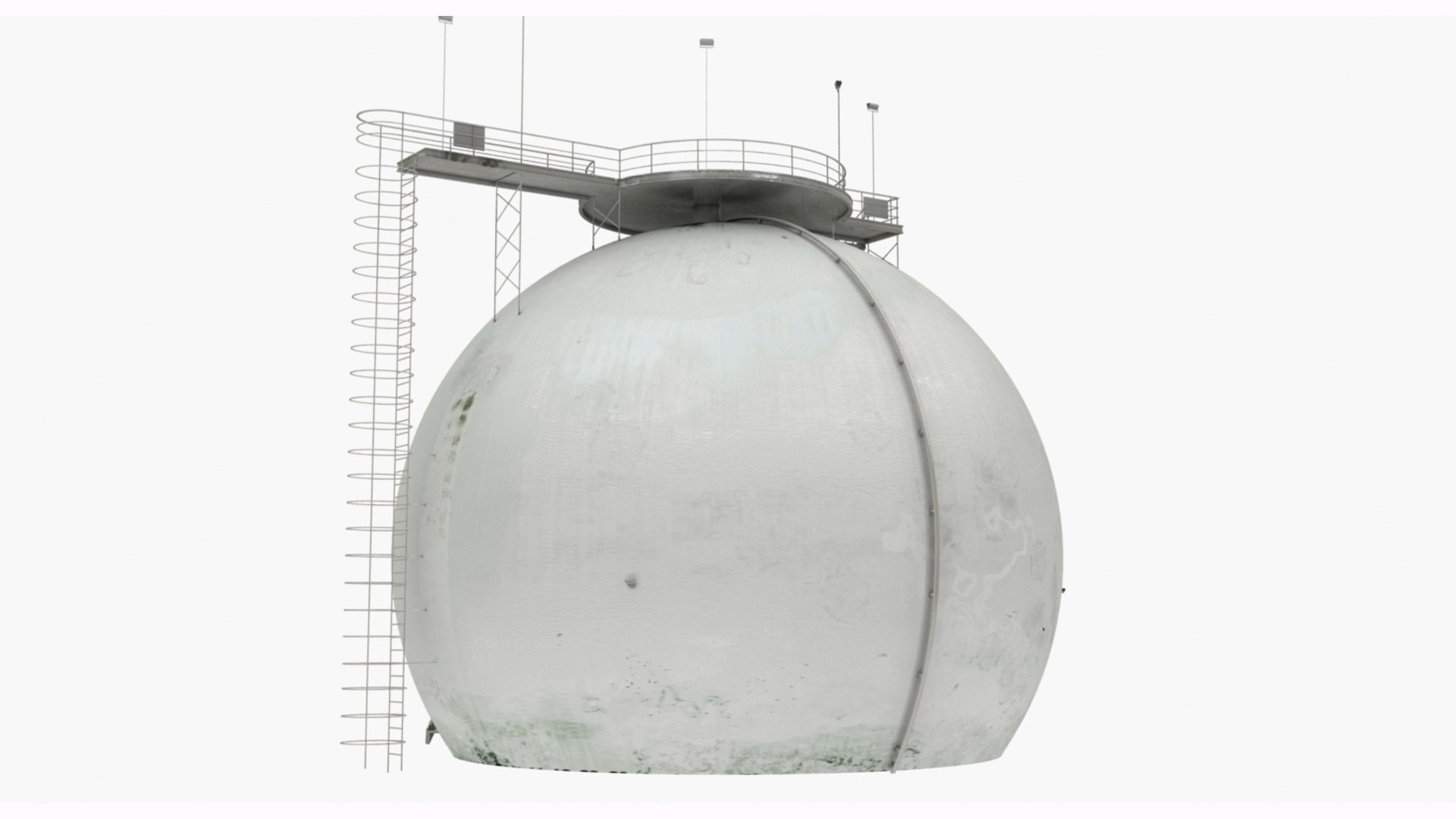 3D Storage Tank And Silo Collection Model - TurboSquid 2279100
