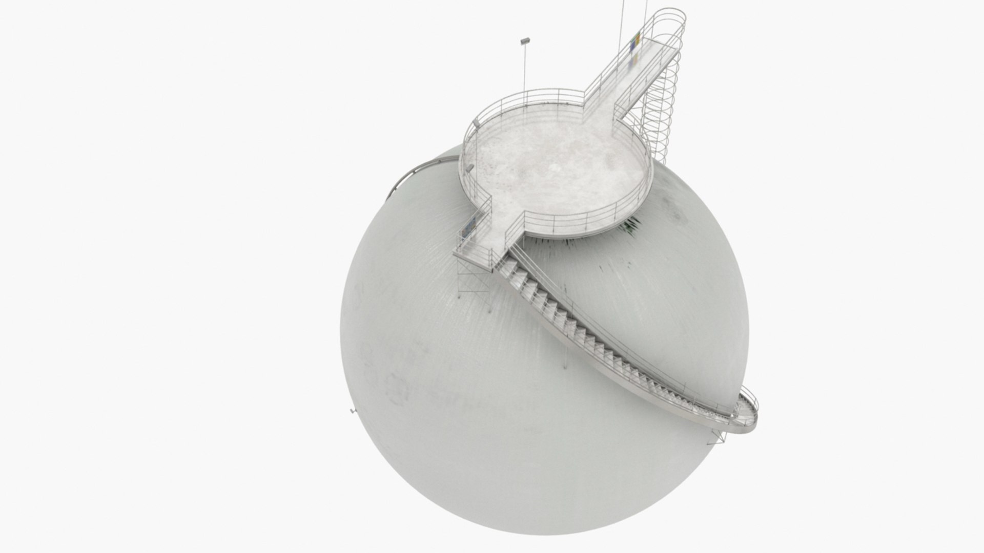 3D Storage Tank And Silo Collection Model - TurboSquid 2279100
