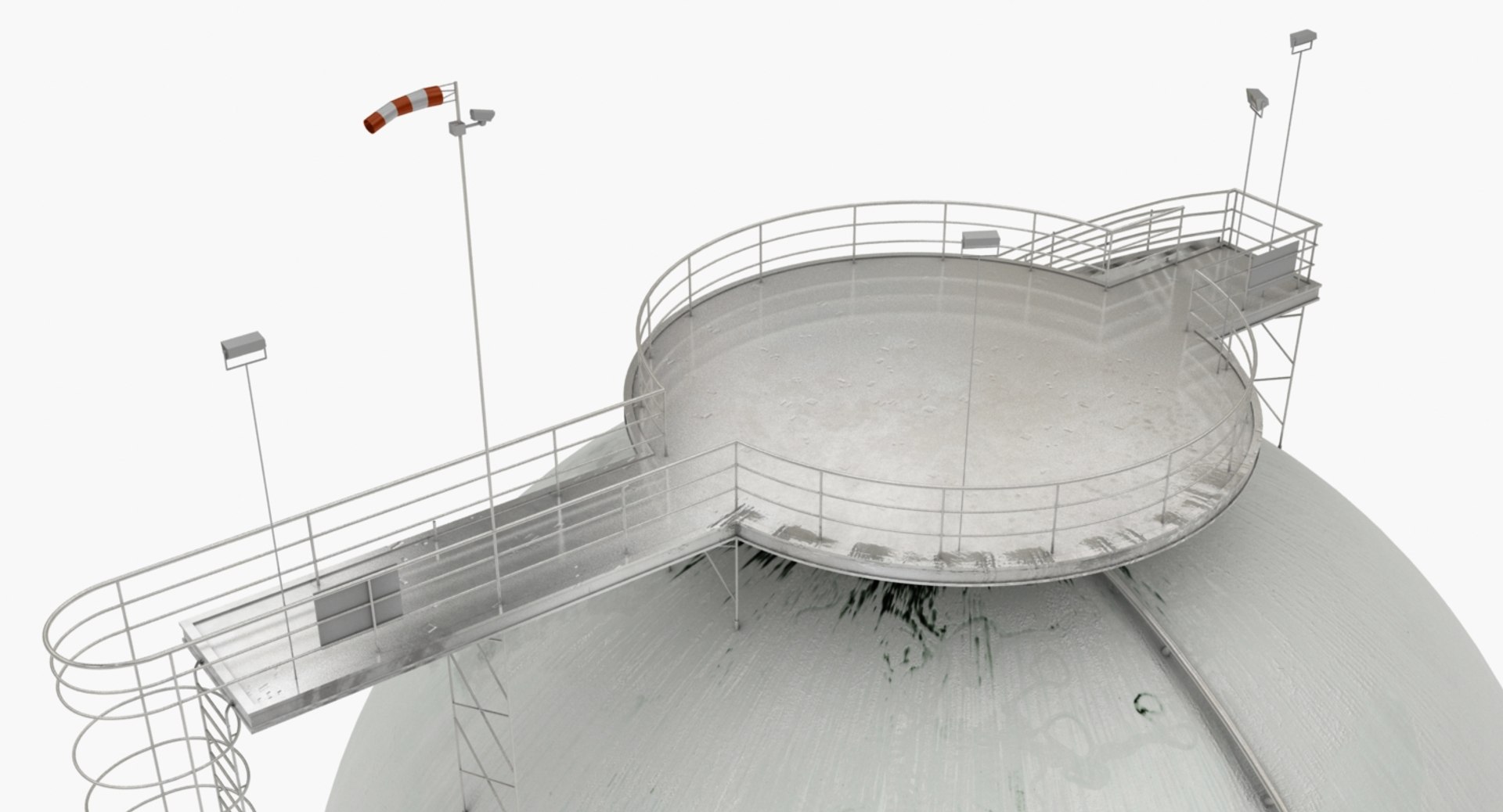 3D Storage Tank And Silo Collection Model - TurboSquid 2279100
