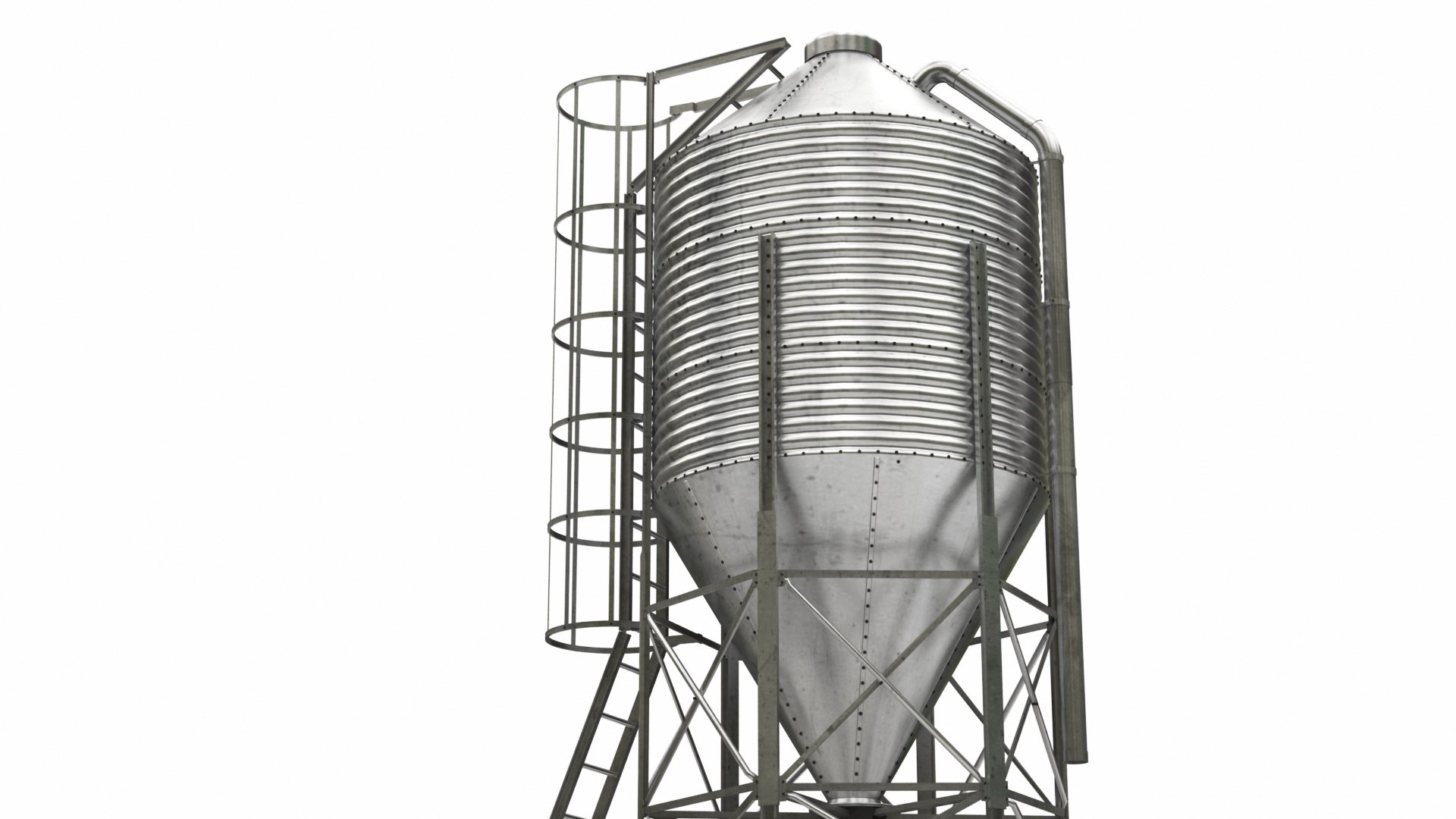 3D Storage Tank And Silo Collection Model - TurboSquid 2279100