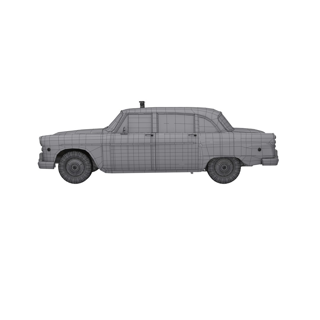 New York Retro Taxi Cab 3D model - TurboSquid 2004931