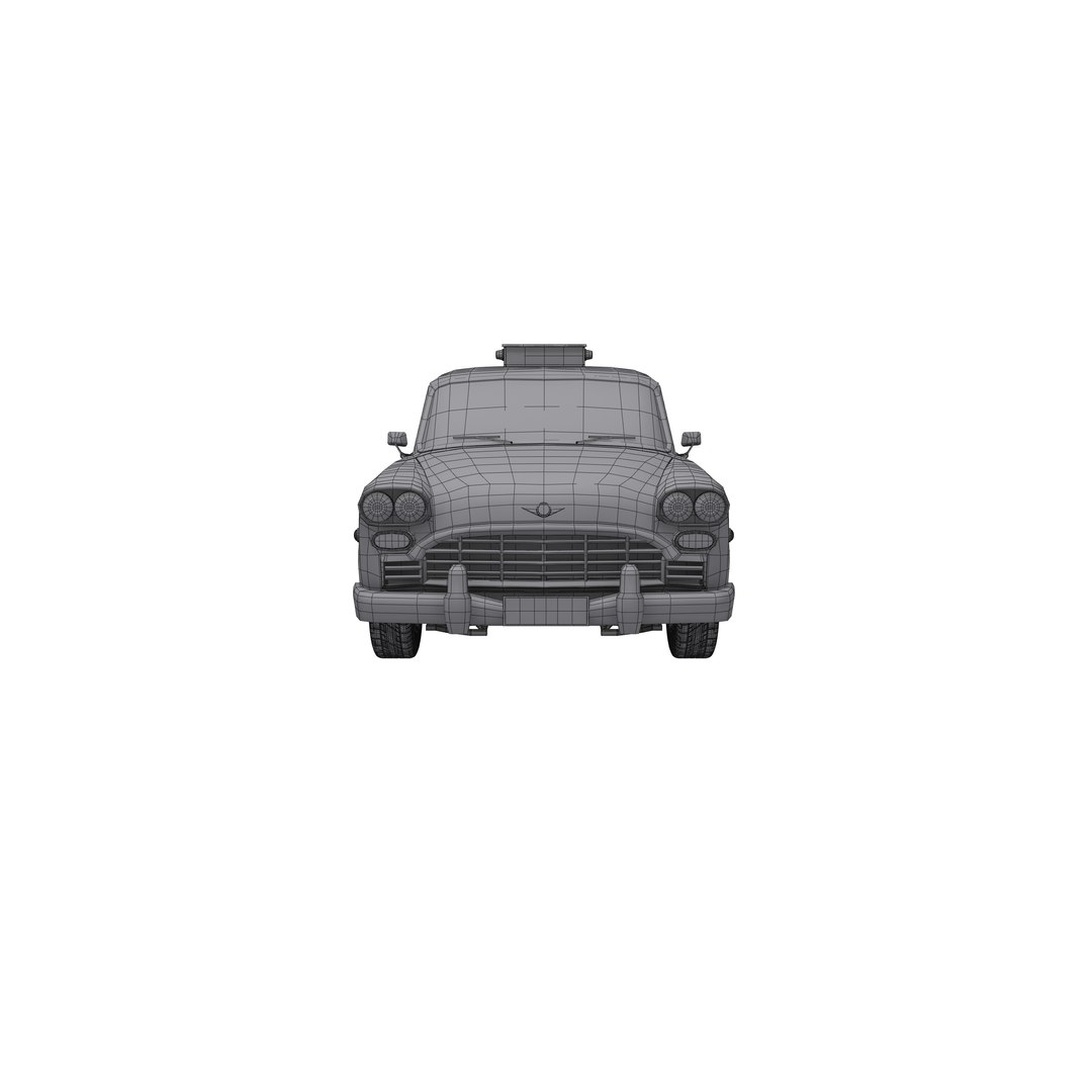 New York Retro Taxi Cab 3D model - TurboSquid 2004931