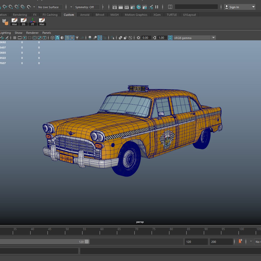 New York Retro Taxi Cab 3D model - TurboSquid 2004931