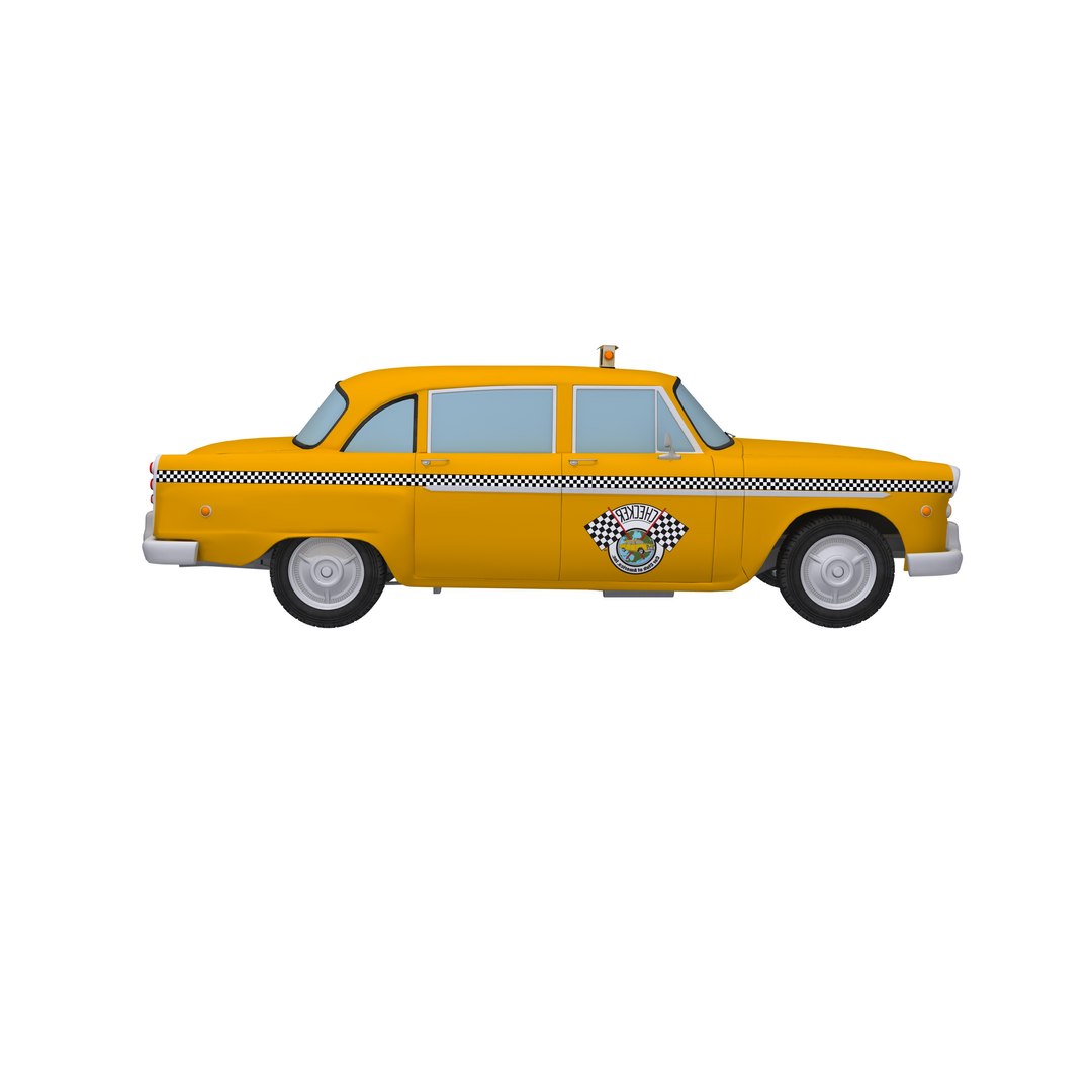 New York Retro Taxi Cab 3D model - TurboSquid 2004931