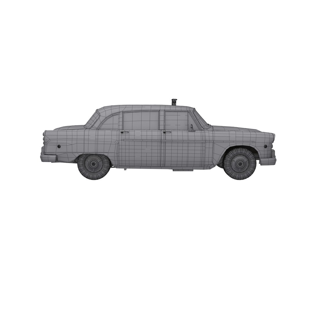 New York Retro Taxi Cab 3D model - TurboSquid 2004931
