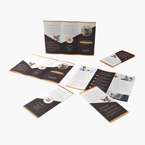 3D Brochure Models | TurboSquid