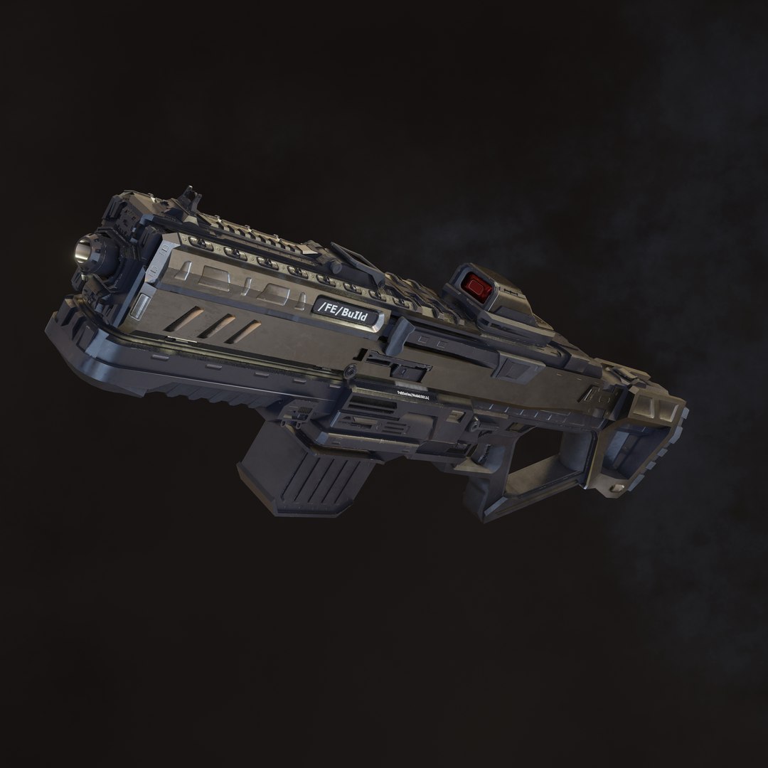 3D Big Gun Heavy Model - TurboSquid 1536090