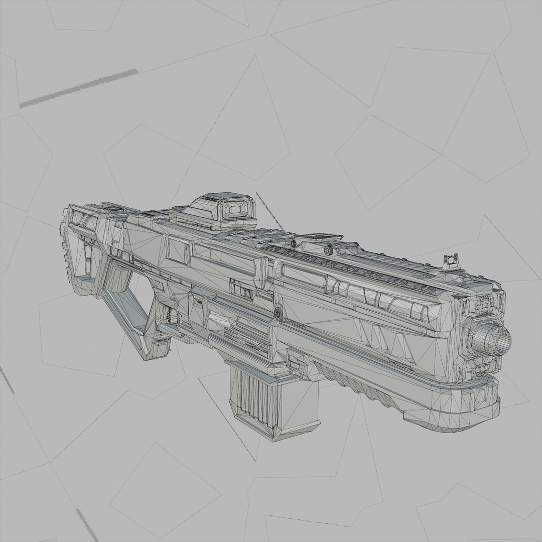 3D big gun heavy model - TurboSquid 1536090