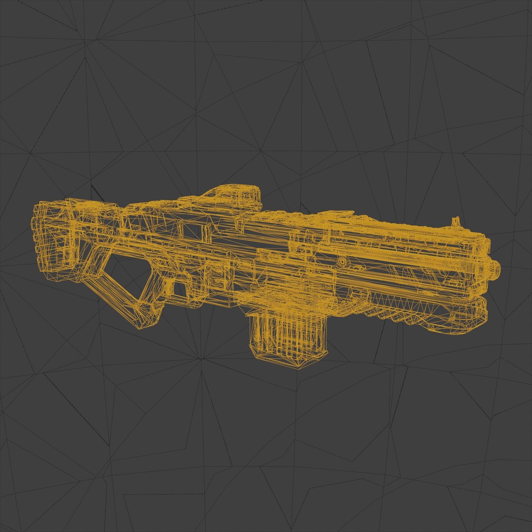 3D Big Gun Heavy Model - TurboSquid 1536090