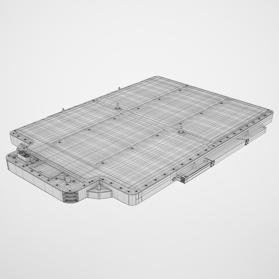 Electric Cars Battery Generic 05 3D model - TurboSquid 1841655