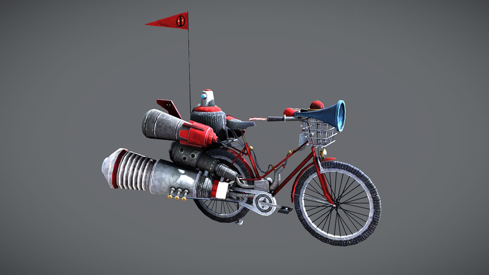 Bicycle Rocket Bike 3D - TurboSquid 2294123