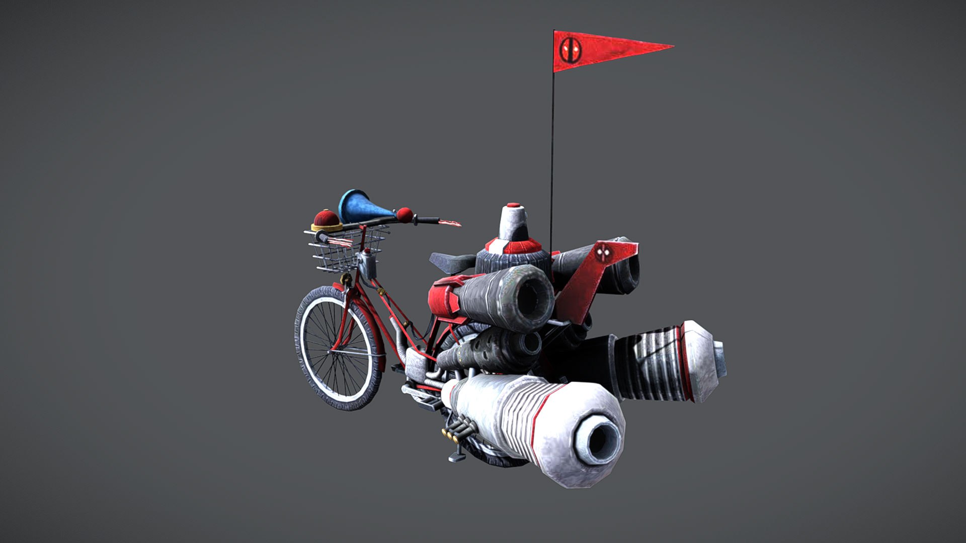 Bicycle Rocket Bike 3D - TurboSquid 2294123