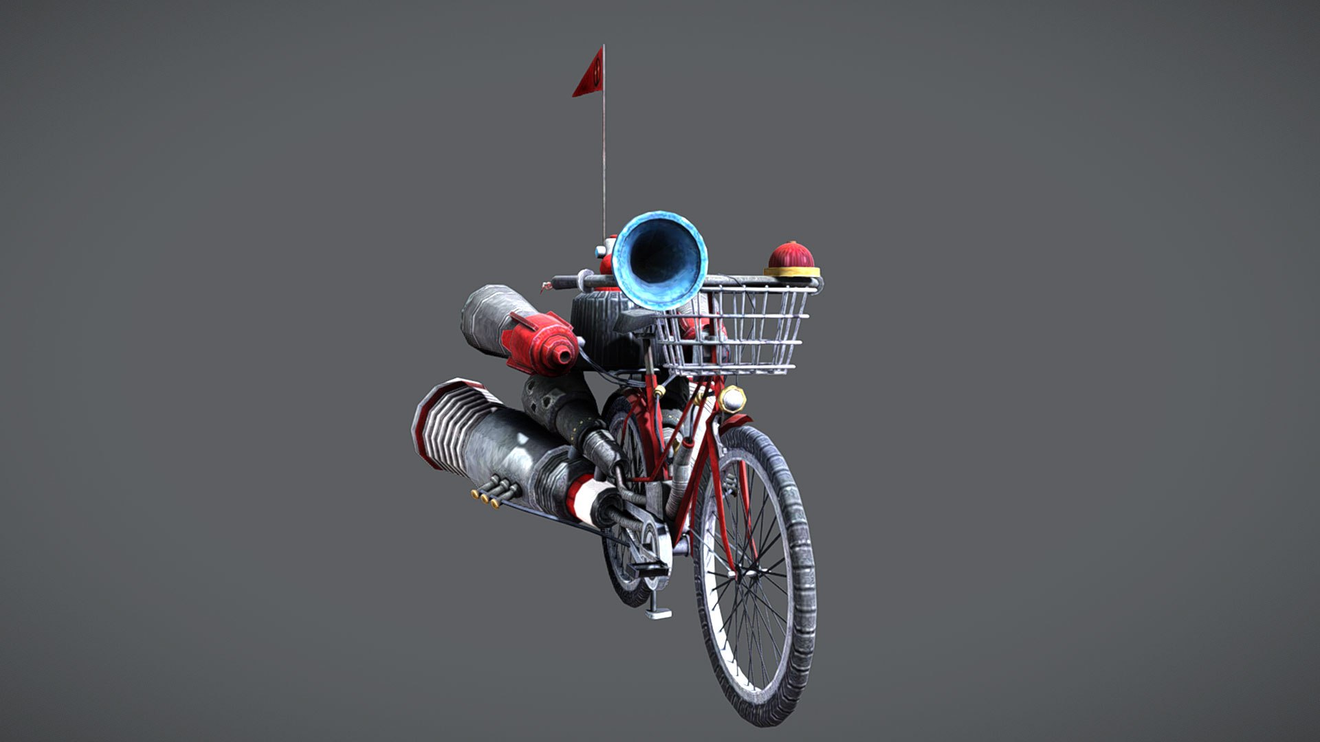 Bicycle Rocket Bike - TurboSquid 2294123