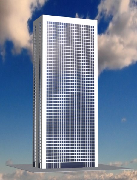 skyscraper 3d 3ds