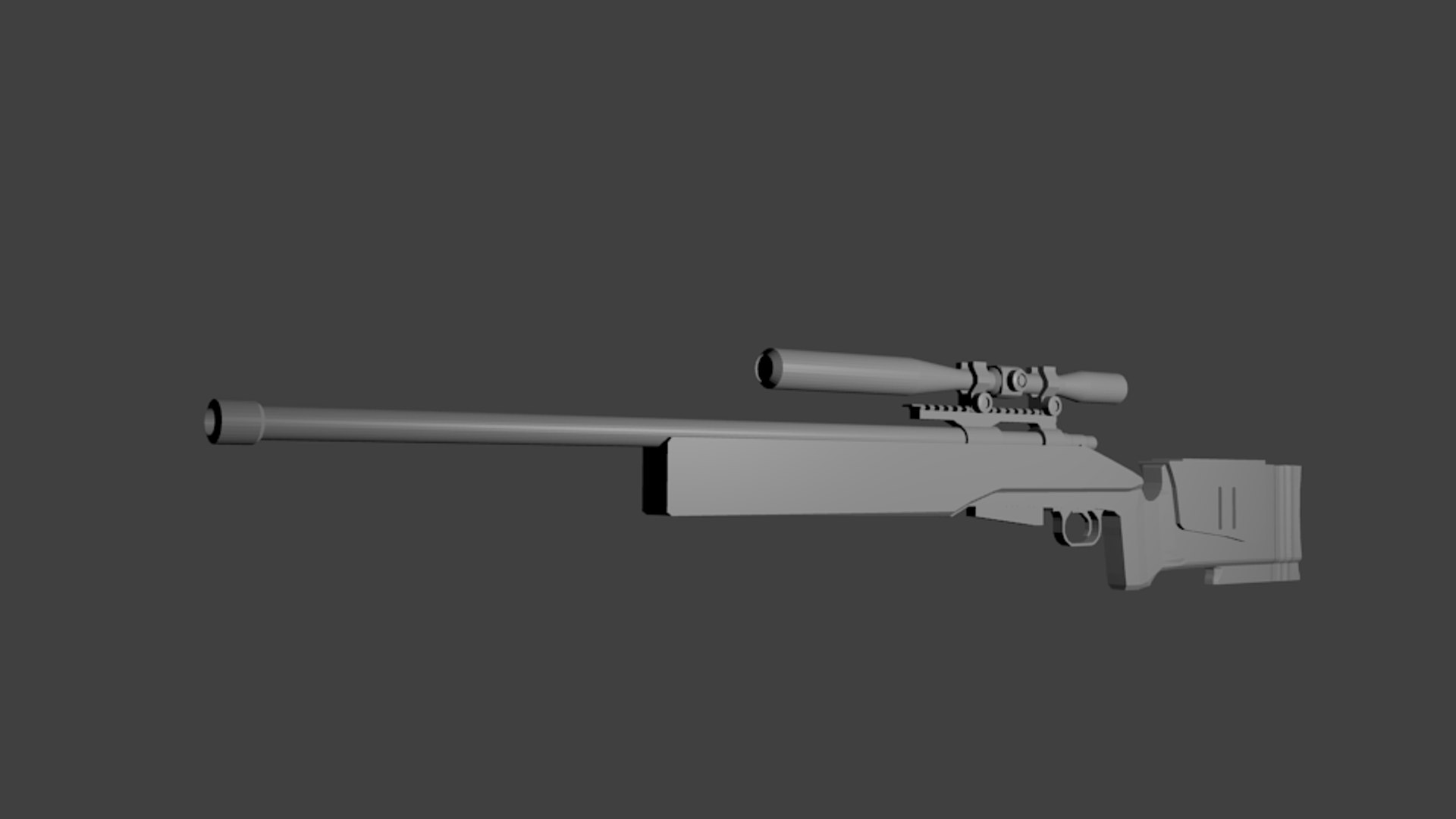 weapon gun fbx