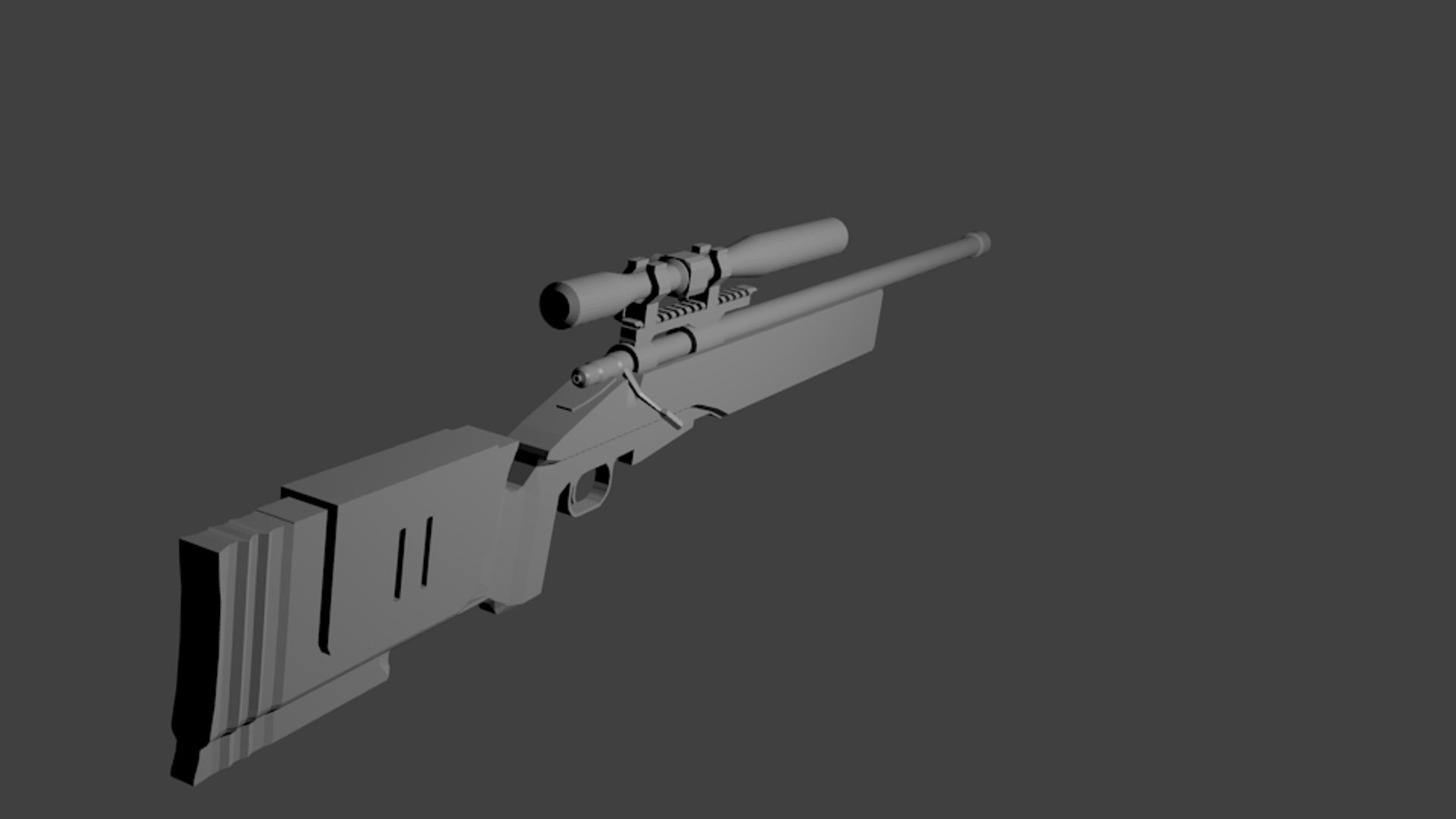 weapon gun fbx