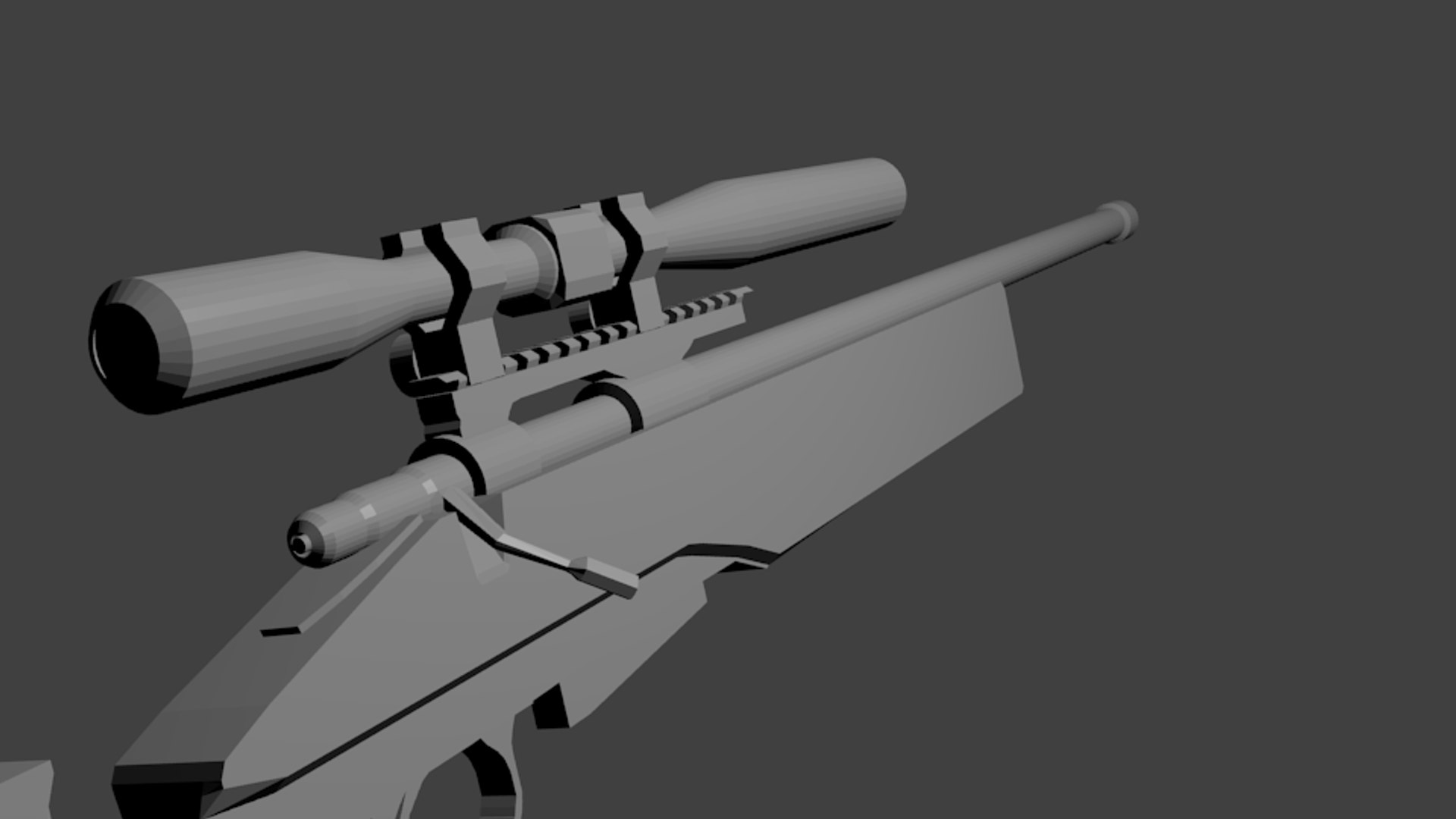 weapon gun fbx