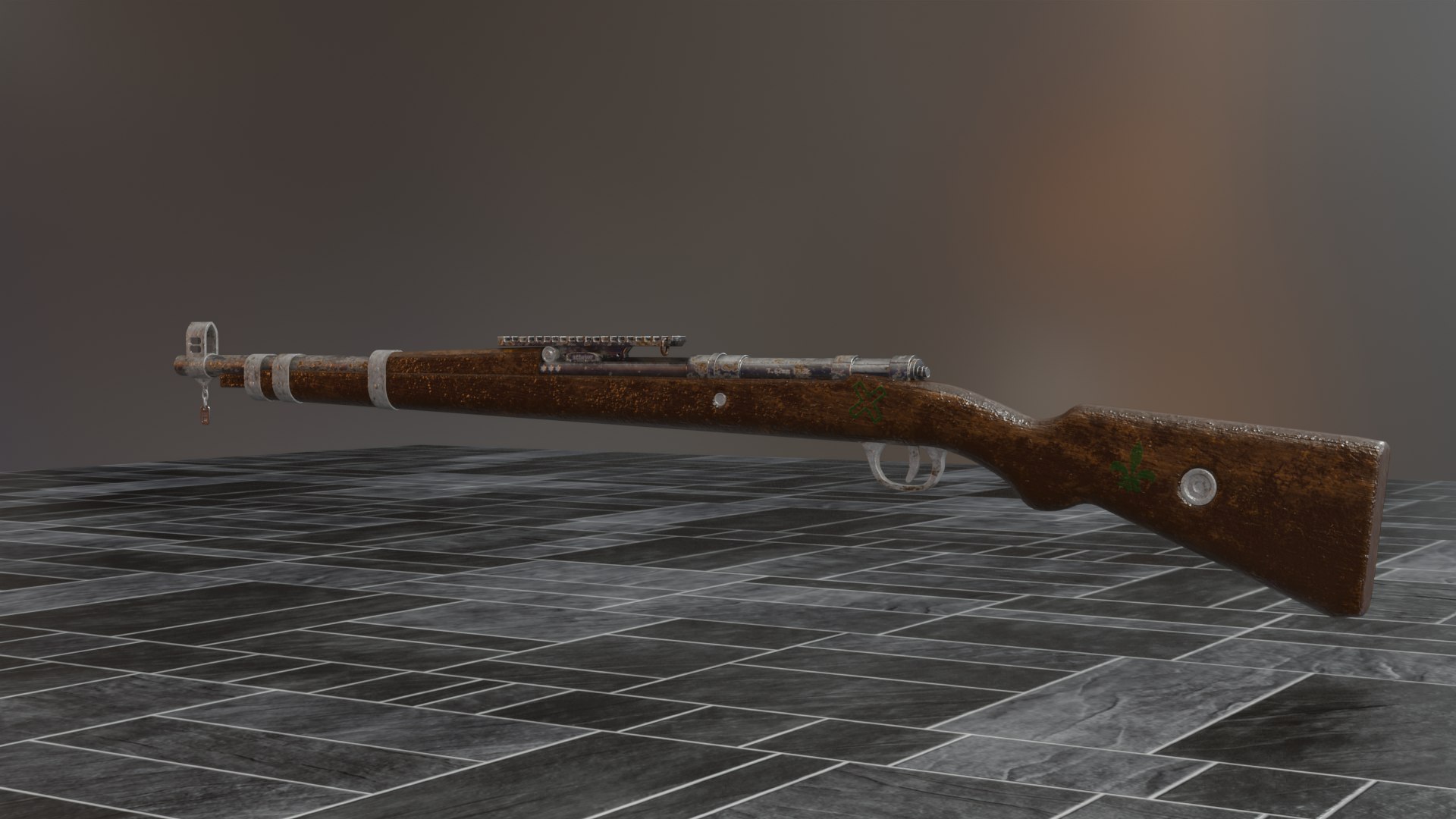 3D kar98k - TurboSquid 1660495