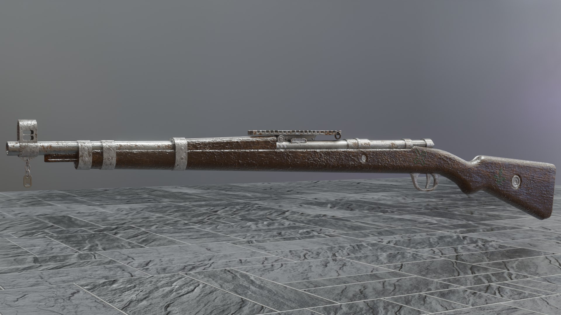 3D kar98k - TurboSquid 1660495